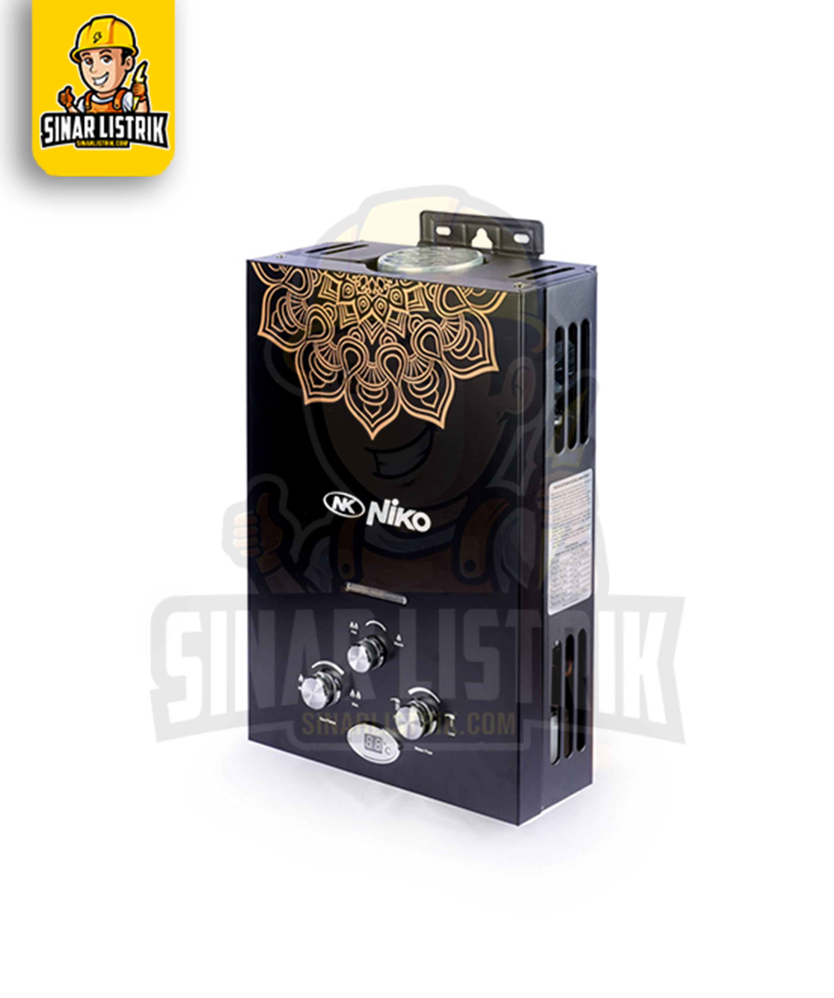 Gas Water Heater NIKO NK-6LDN plus Led Display