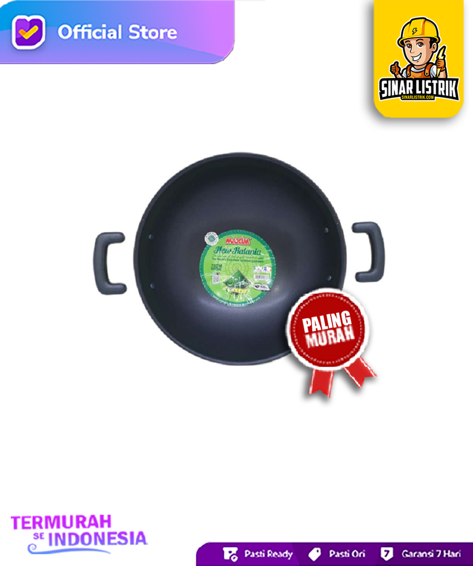 Wok Maxim New HALANIA 32cm