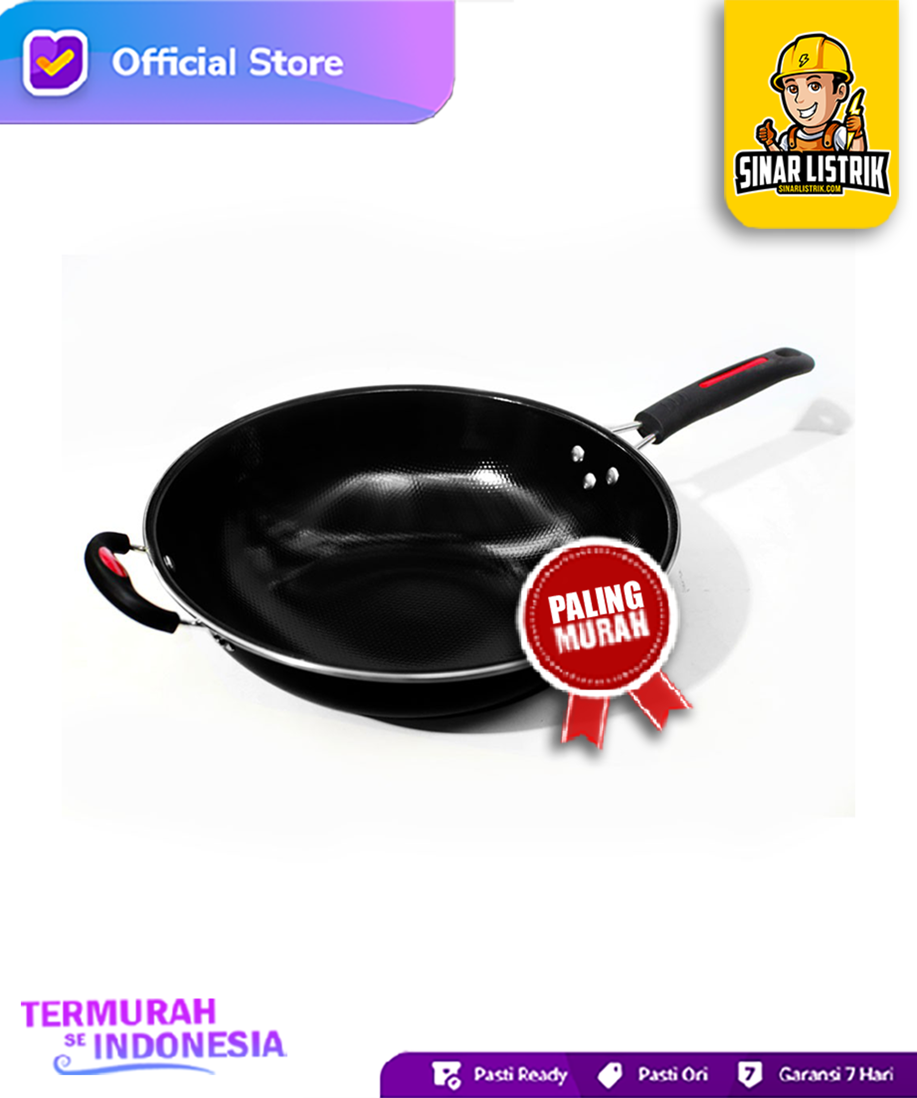 wok NIKO Long Handle nkwlh32