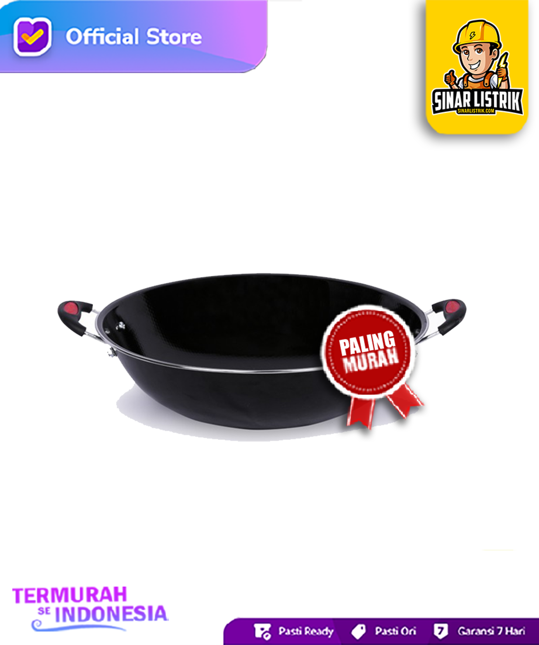 Wok NIKO short handle nkwsh34